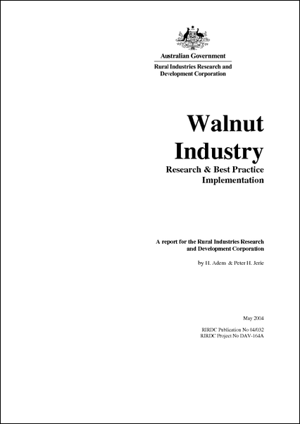 Walnut Industry Research and Best Practice Implementation | AgriFutures ...