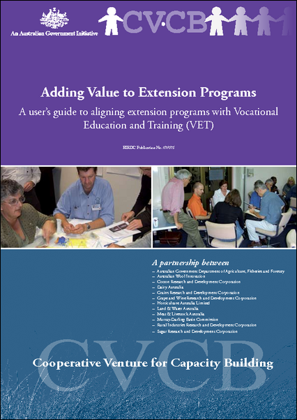 Adding Value to Extension Programs: A users guide to aligning extension ...