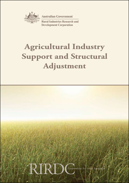 Agricultural Industry support and structural adjustment | AgriFutures ...