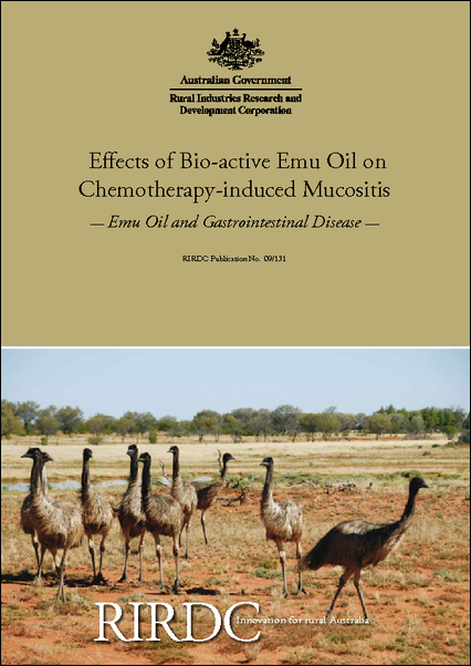 Effects of Bio-active Emu Oil on Chemotherapy-induced Mucositis ...