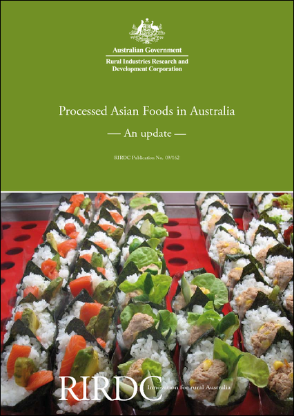 Processed Asian Foods in Australia – An update | AgriFutures Australia