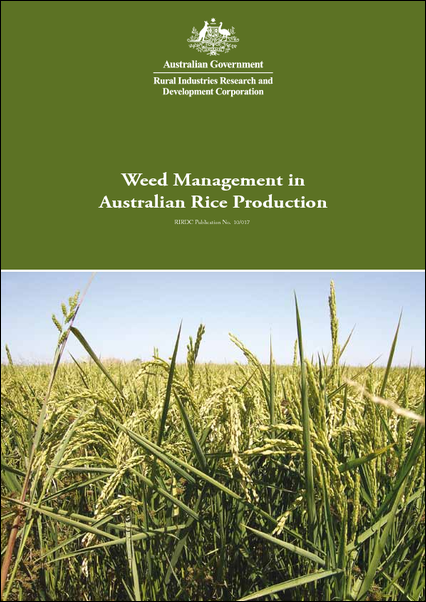 Weed Management in Australian Rice Production | AgriFutures Australia