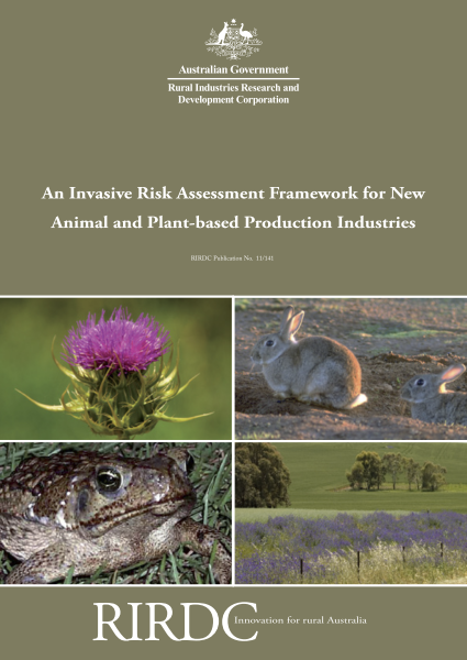 An Invasive Risk Assessment Framework for New Animal and Plant-based ...