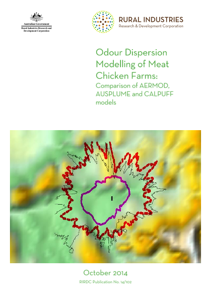 Odour Dispersion Modelling of Meat Chicken Farms | AgriFutures Australia
