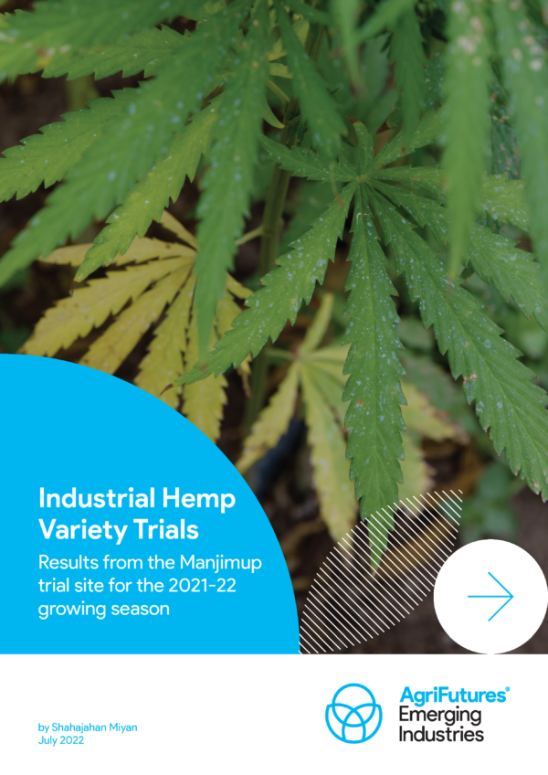 Industrial Hemp Variety Trials: Results from the Manjimup trial site ...