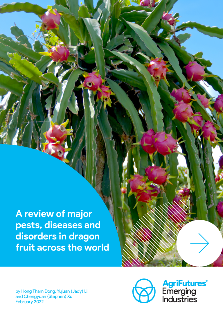 A review of major pests, diseases and disorders in dragon fruit across ...
