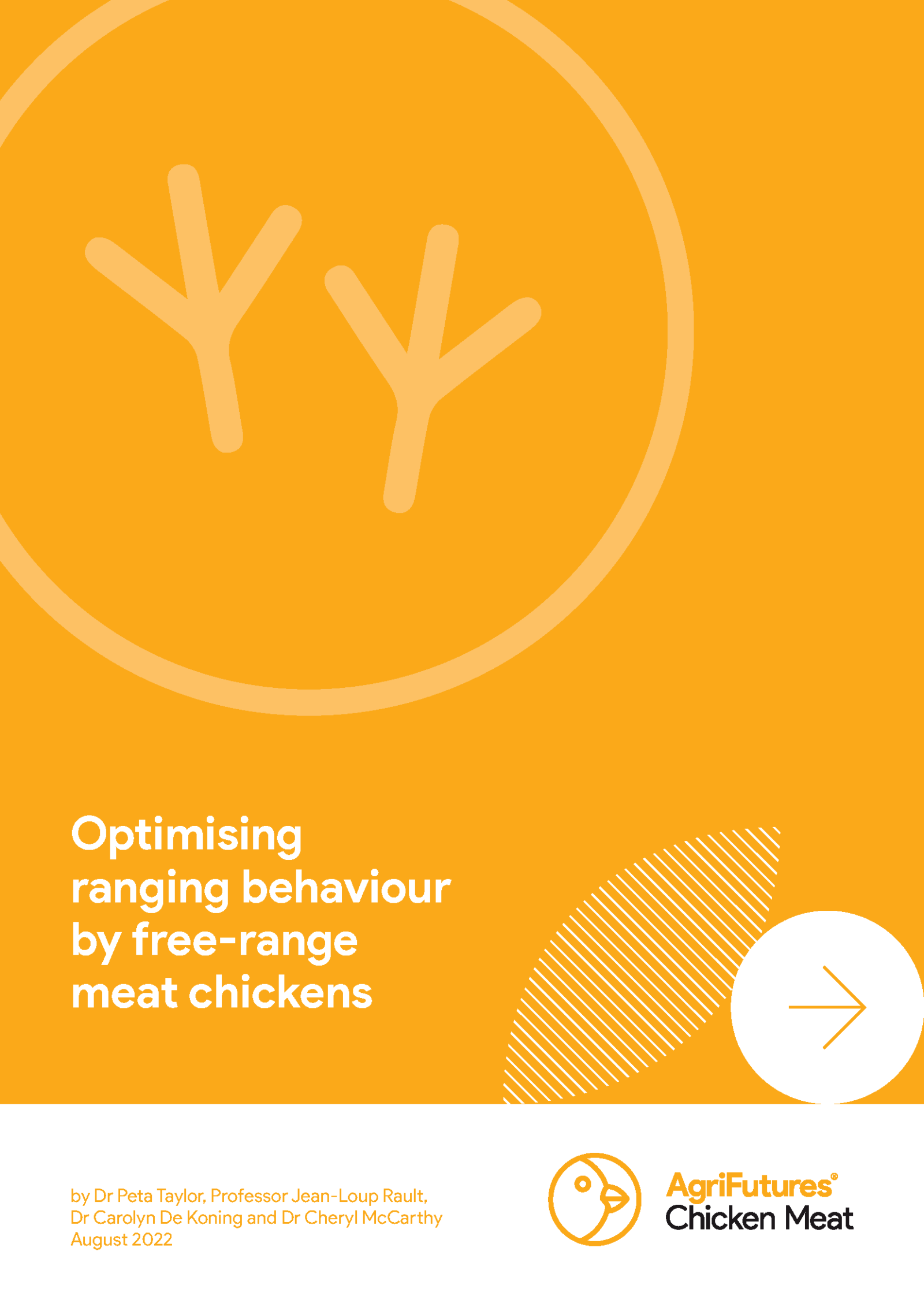 Optimising ranging behaviour by free-range meat chickens | AgriFutures ...