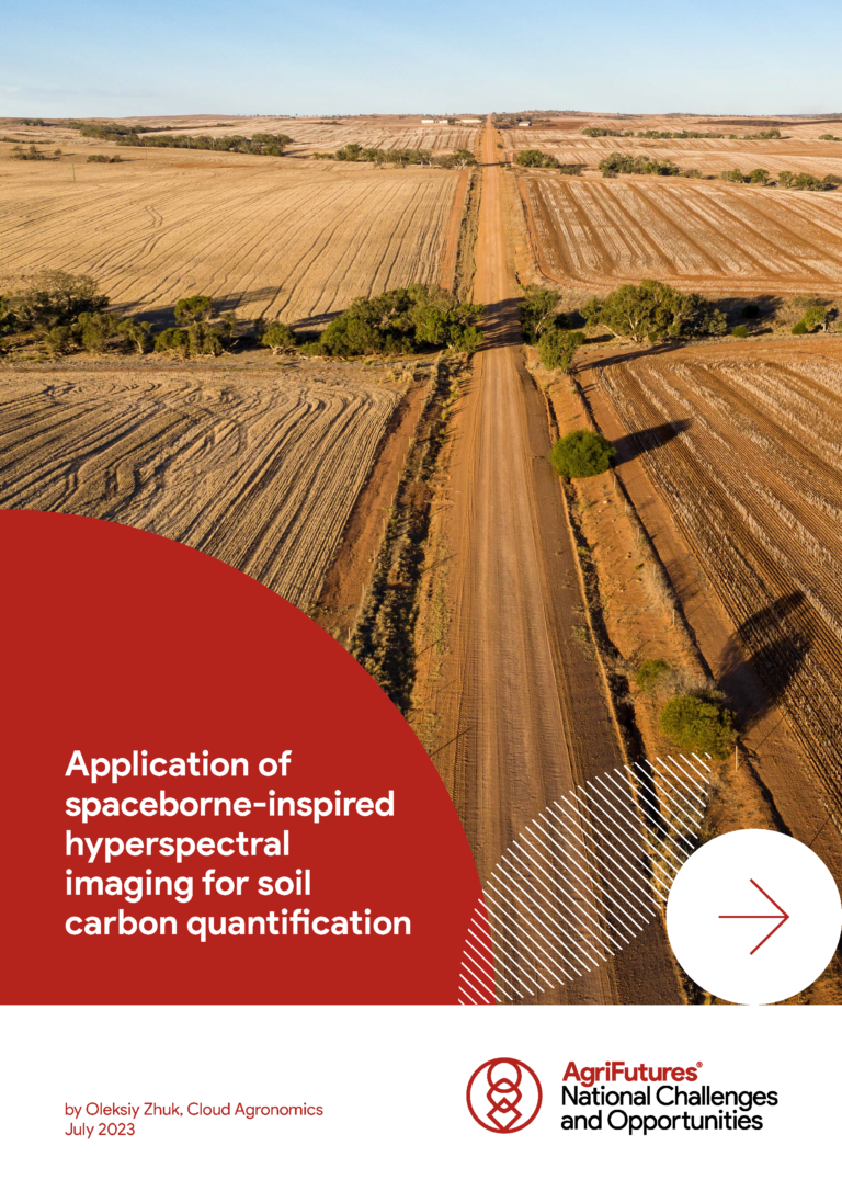 Application of spaceborne-inspired hyperspectral imaging for soil carbon quantification ...