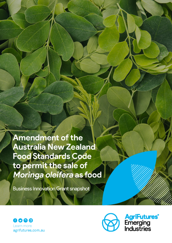 Amendment of the Australia New Zealand Food Standards Code to permit ...