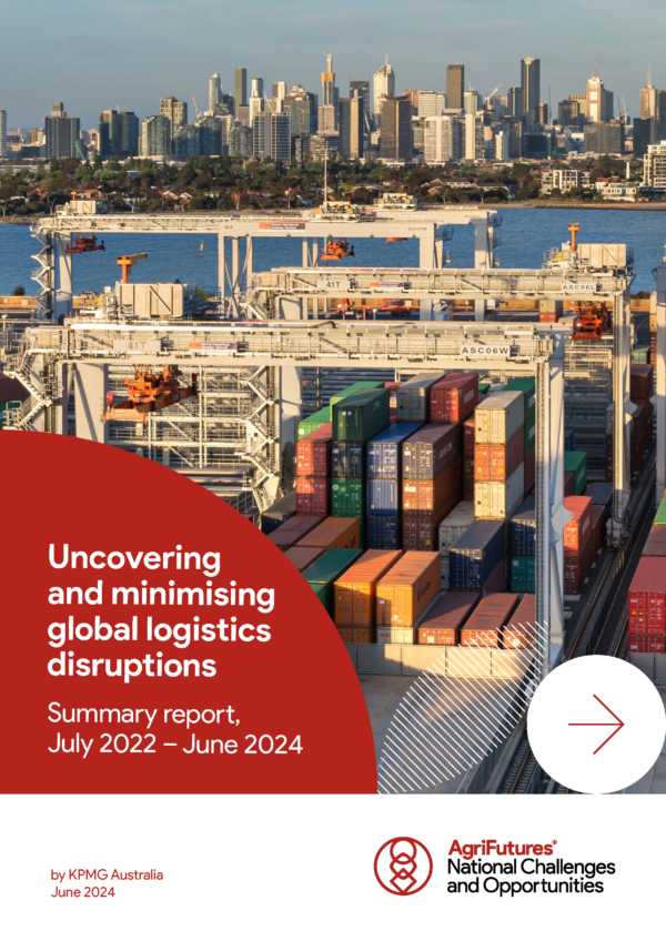 Uncovering and minimising global logistics disruption: Summary report ...