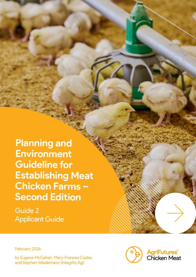 Planning and Environment Guideline for Establishing Meat Chicken Farms ...