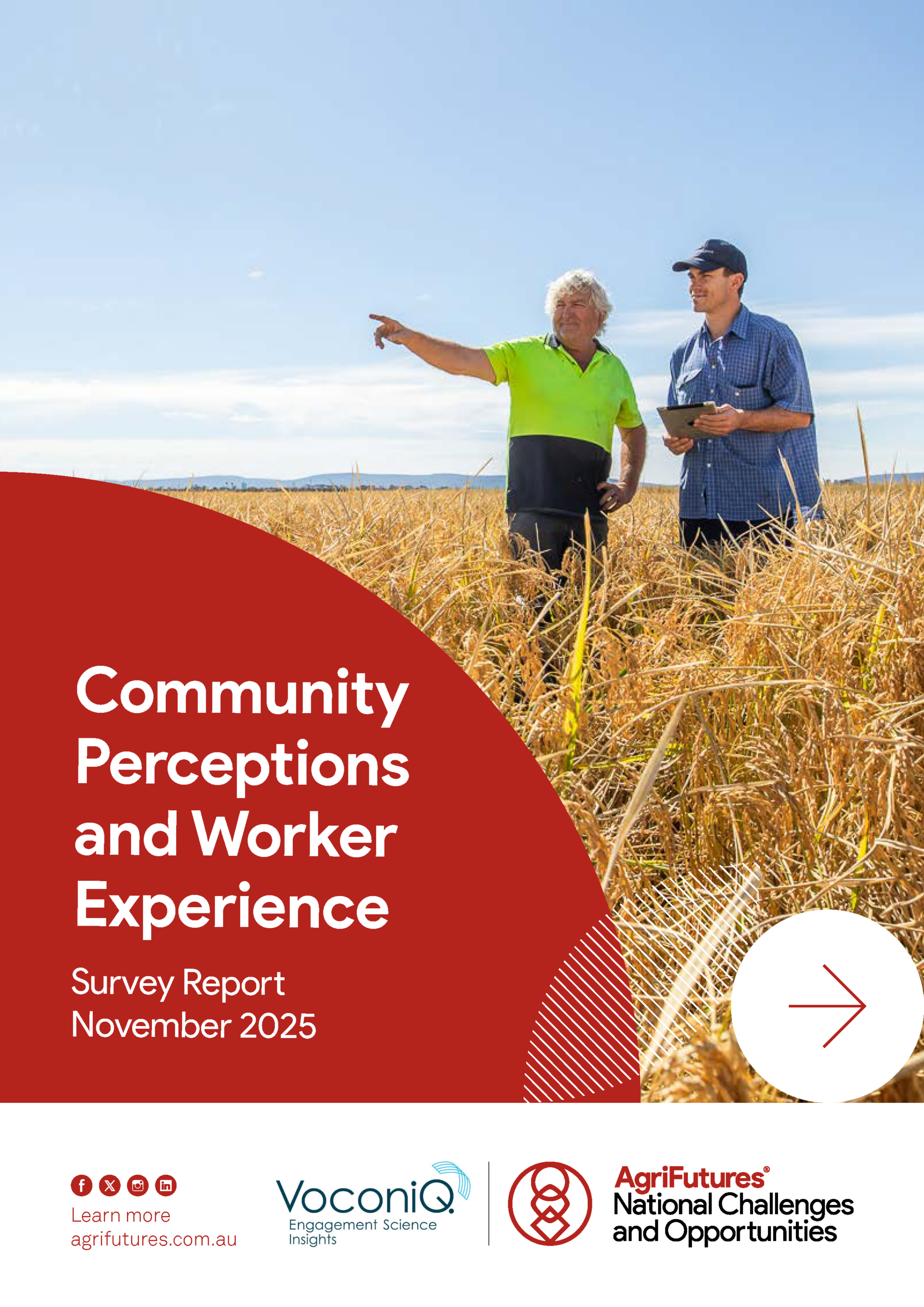 Community Perceptions and Worker Experience Survey Report | AgriFutures ...